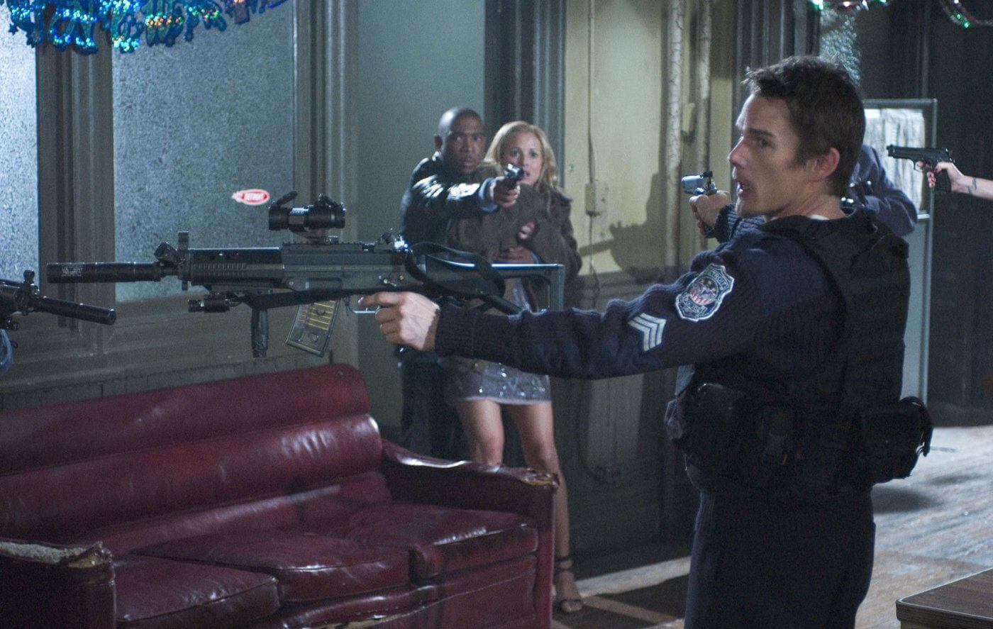 ASSAULT ON PRECINCT 13 (2005). Very solid action thriller