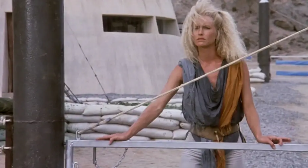 STEEL DAWN. Proper 80’s post-apocalyptic science fiction