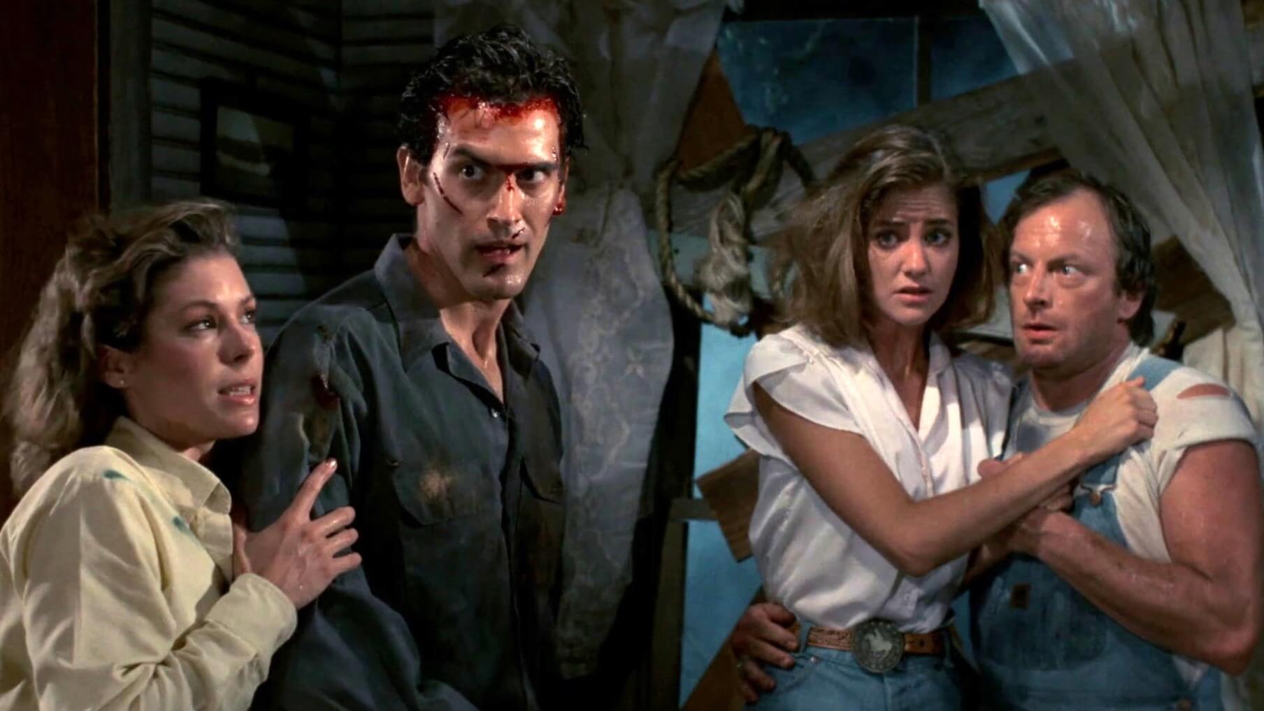 THE EVIL DEAD. A nightmare that captivates, repulses, and amazes